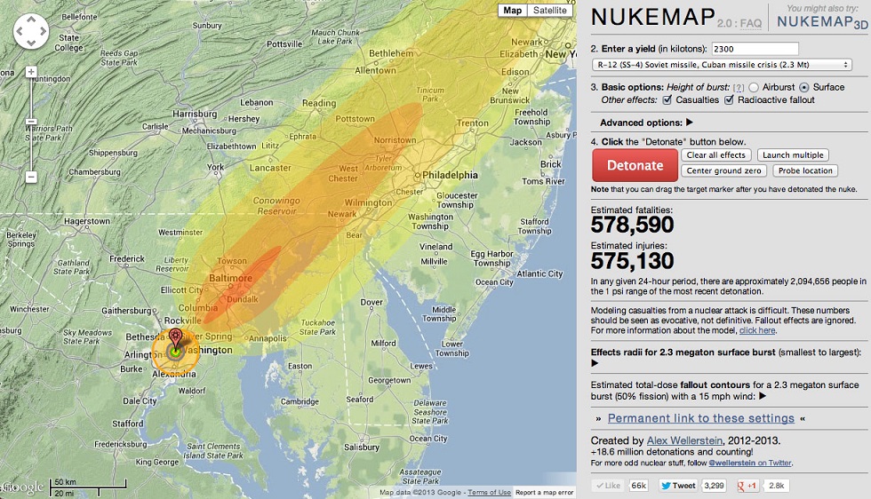 Nukemap - WikicharliE